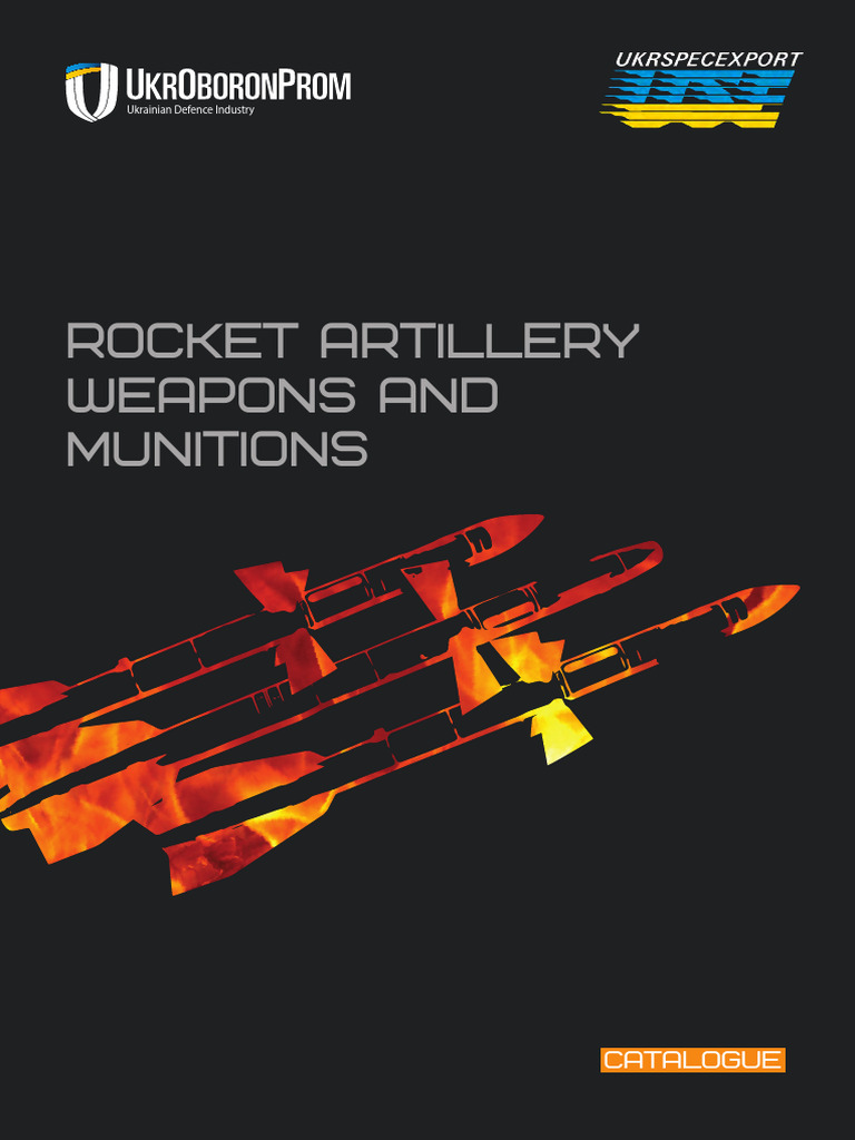 Rocket Artillery Weapons and Munitions: Catalogue | PDF | Anti Tank ...