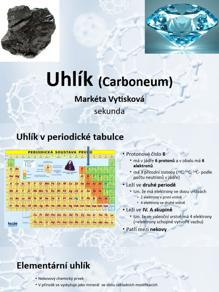 Uhlík (Carboneum) | PDF