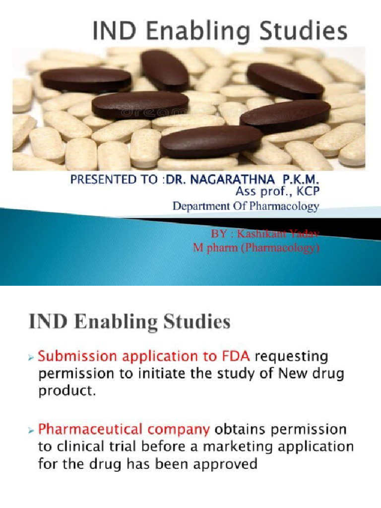 IND Enabling Studies | PDF