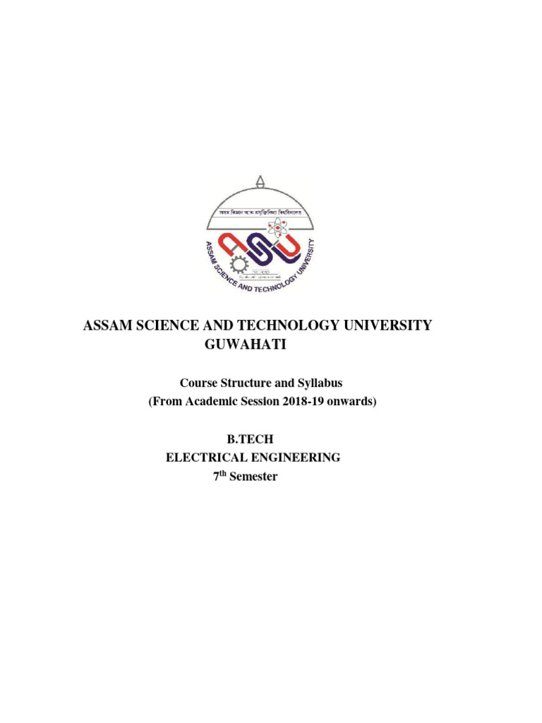B.Tech 7th ASTU SYLLABUS | PDF | Transmission Line | Waves