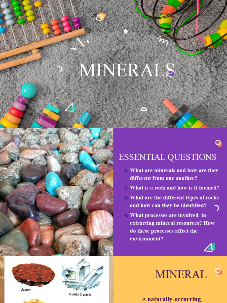 MINERALS | PDF | Minerals | Nature