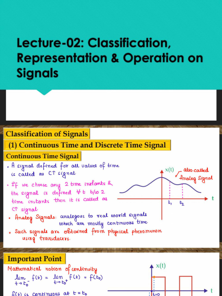 Ankit Goyal Signals and System Notes PDF | PDF