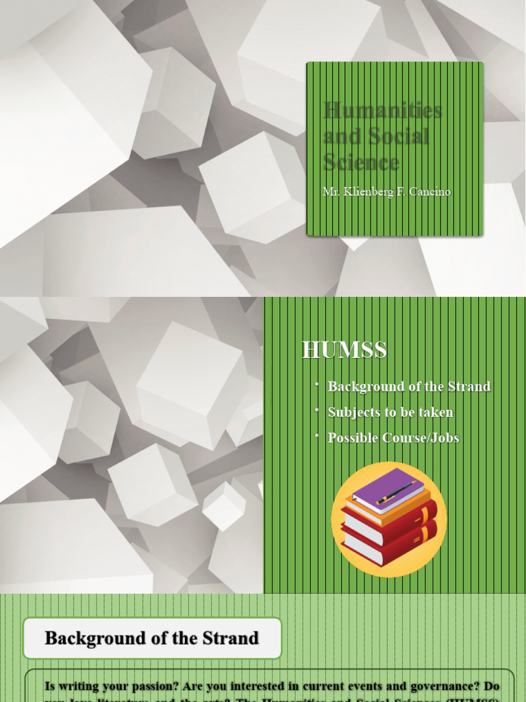 Explore the HUMSS Strand Benefits | PDF | Social Sciences | Science