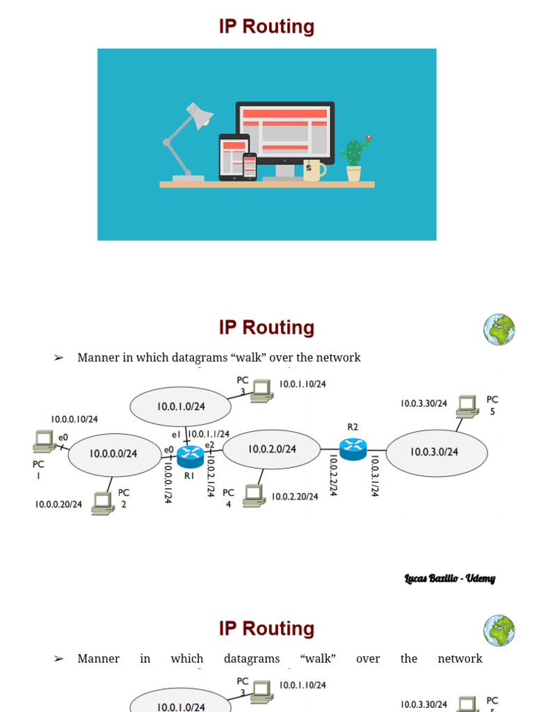 10 1 Ip Routing Pdf Router Computing Routing