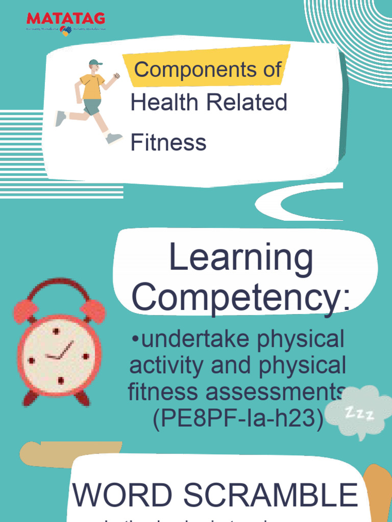 Health-Related Fitness Components Overview | PDF | Physical Fitness ...