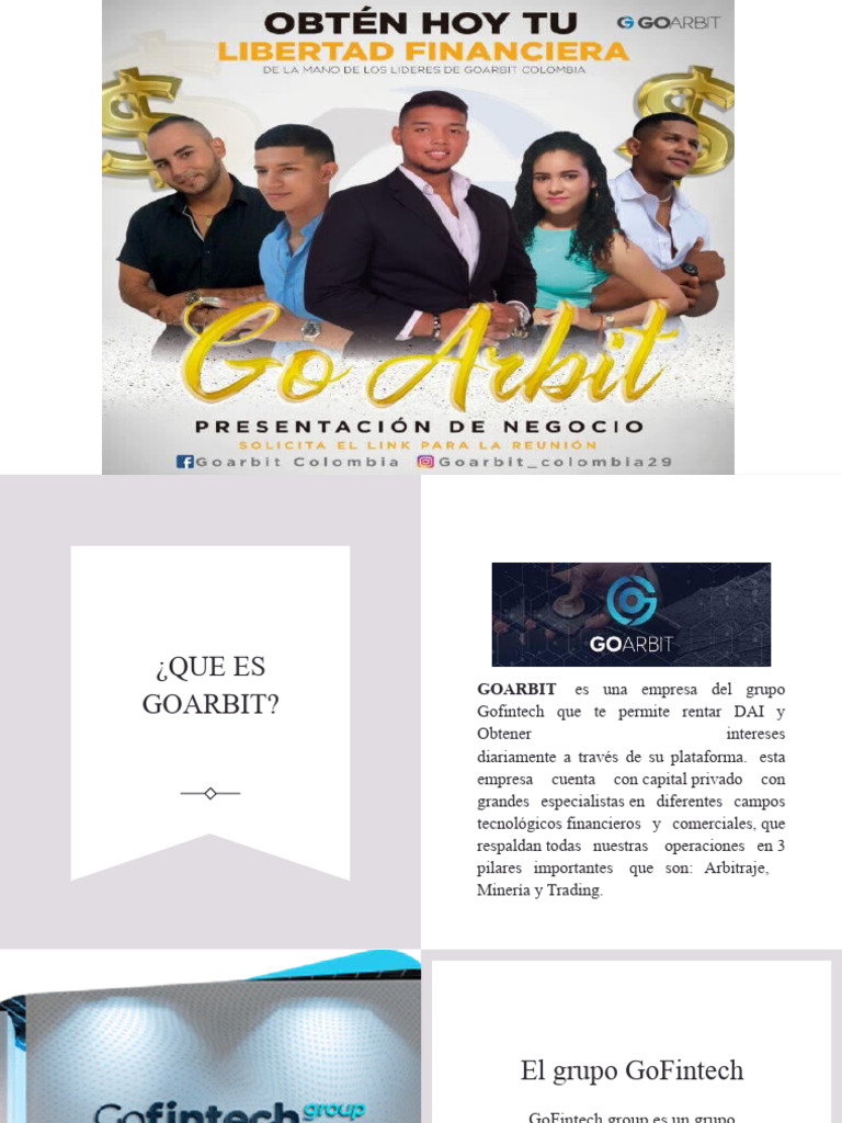Cómo invertir en GoArbit Colombia | PDF | Business | Inversiones