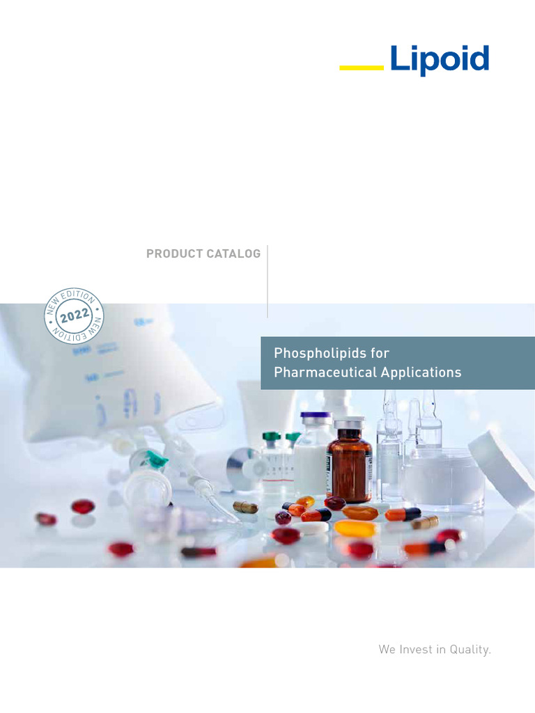 Catálogo LIPOID | PDF | Phospholipid | Chemistry