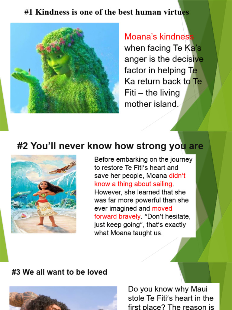 Moana Moral Value | PDF | Moana (2016 Film)