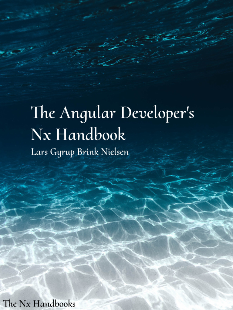 The Angular Developers Nx Handbook Pdf Command Line Interface Library Computing