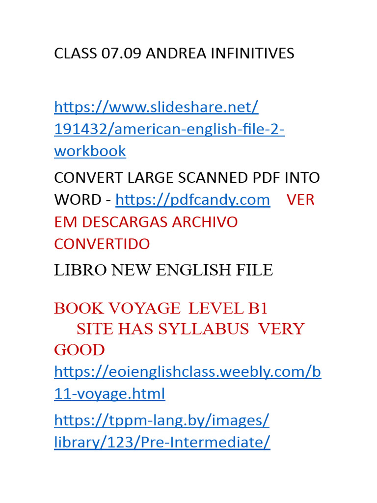 Class Infinitive | PDF | Linguistics | Grammar