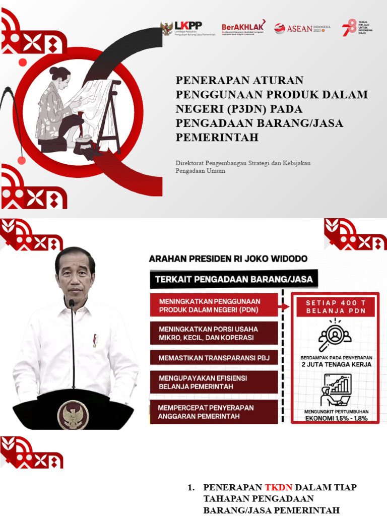 Paparan Penerapan Aturan P3DN | PDF