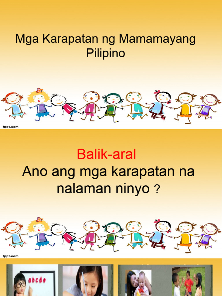 Mga Karapatan NG Bata | PDF