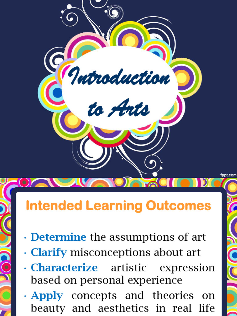 Topic 1 - Introduction To Arts | PDF | Aesthetics | Cognition