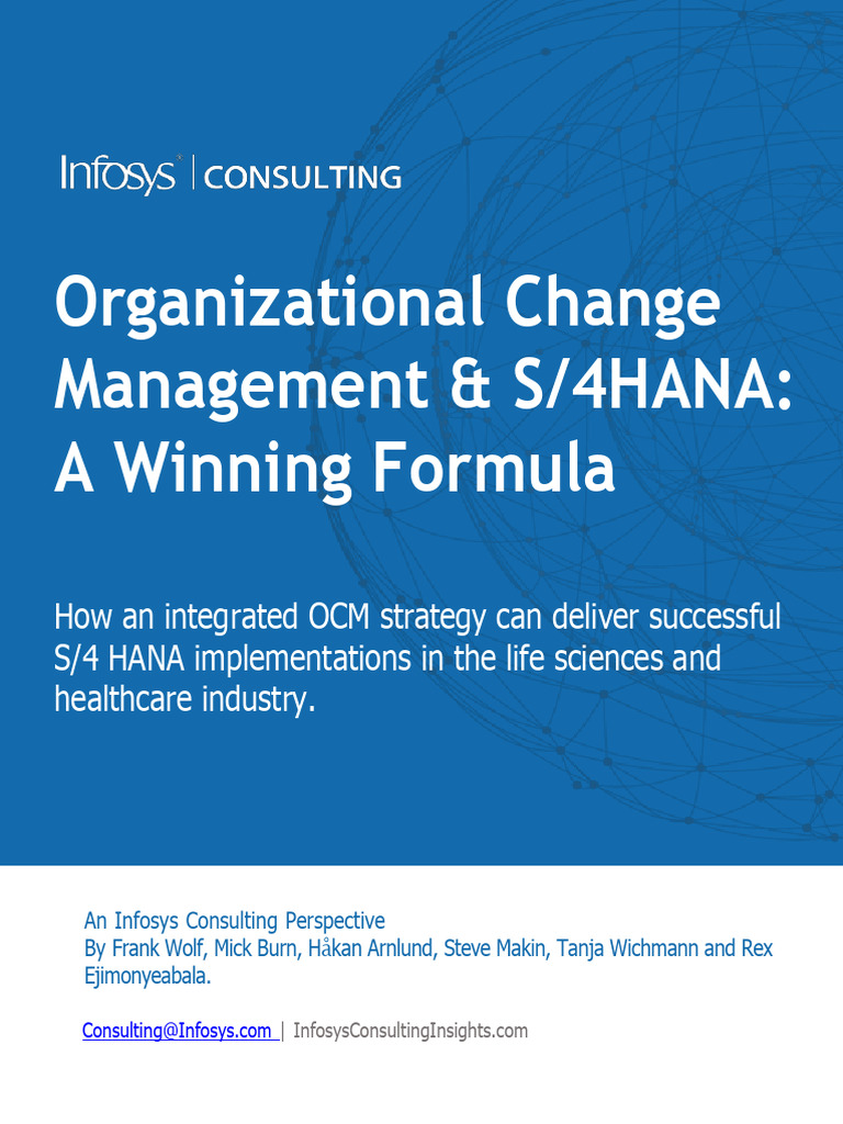 Organizational Change Management S4 - Whitepaper | PDF | Innovation ...
