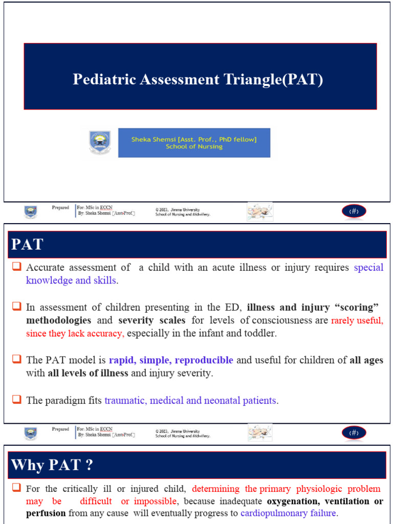 FINAL Pediatric Assessment Triangle2023 | PDF | Cardiopulmonary ...
