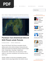 Panduan Download Citra SAS Planet | PDF