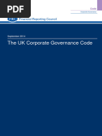 2018 UK Corporate Governance Code | PDF | Internal Control | Corporate Governance
