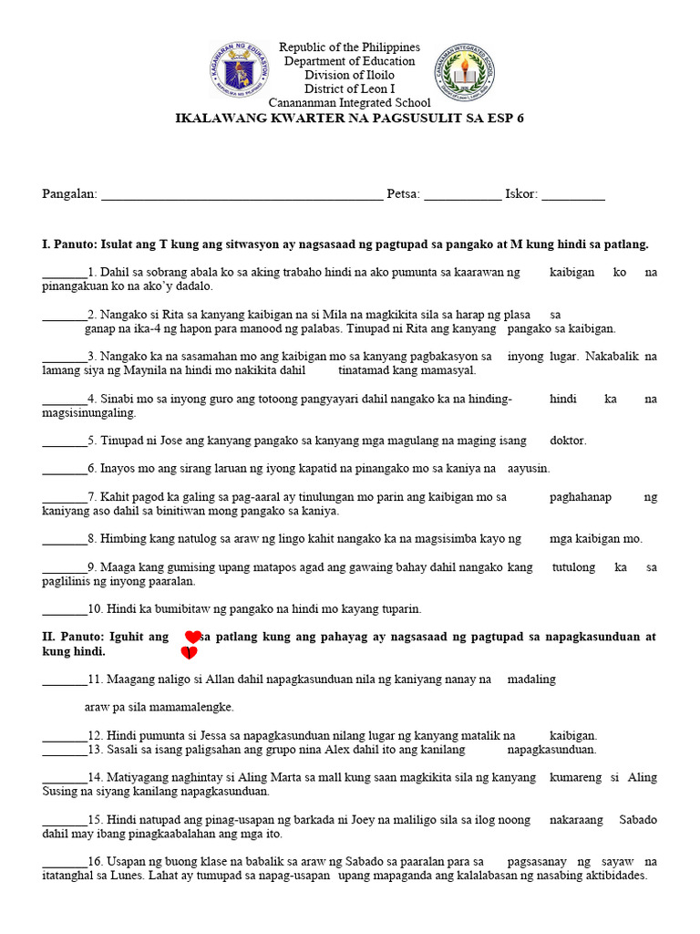Esp 6 | PDF