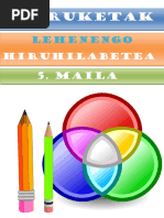 Matematika Problemak 3. Maila Txosten Osoa | PDF