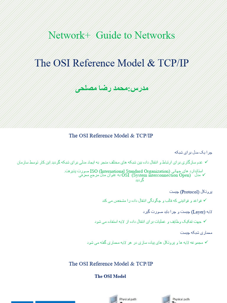 Introduction To Network+ Lesson2 | PDF | Transmission Control Protocol ...