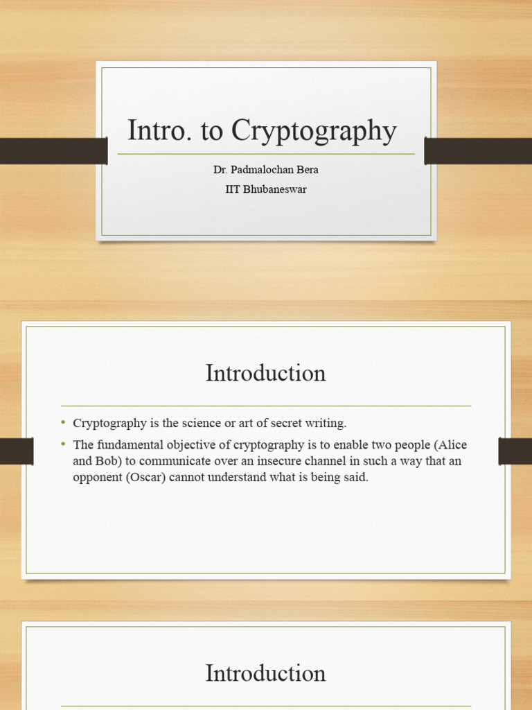 NSS Lecture 5 - Crypto II | PDF | Cryptography | Cryptanalysis