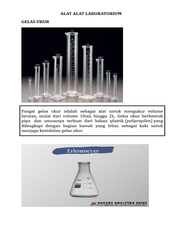 Alat Alat Laboratorium | PDF