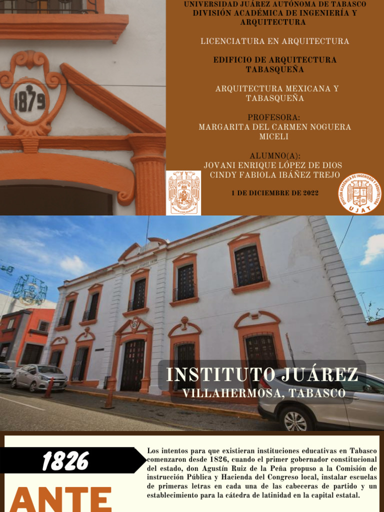 Instituto Juàrez Exposición | PDF | Componentes | Elementos arquitectónicos