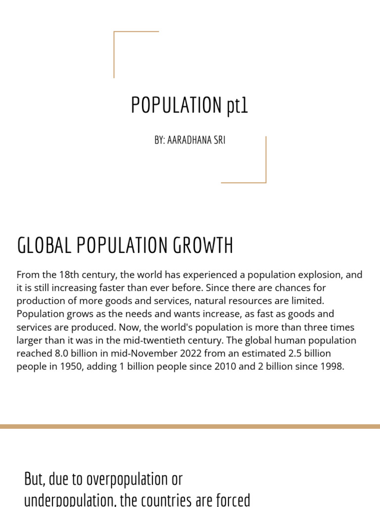 POPULATION Igcse ECONOMICS | PDF | Immigration | Birth Rate