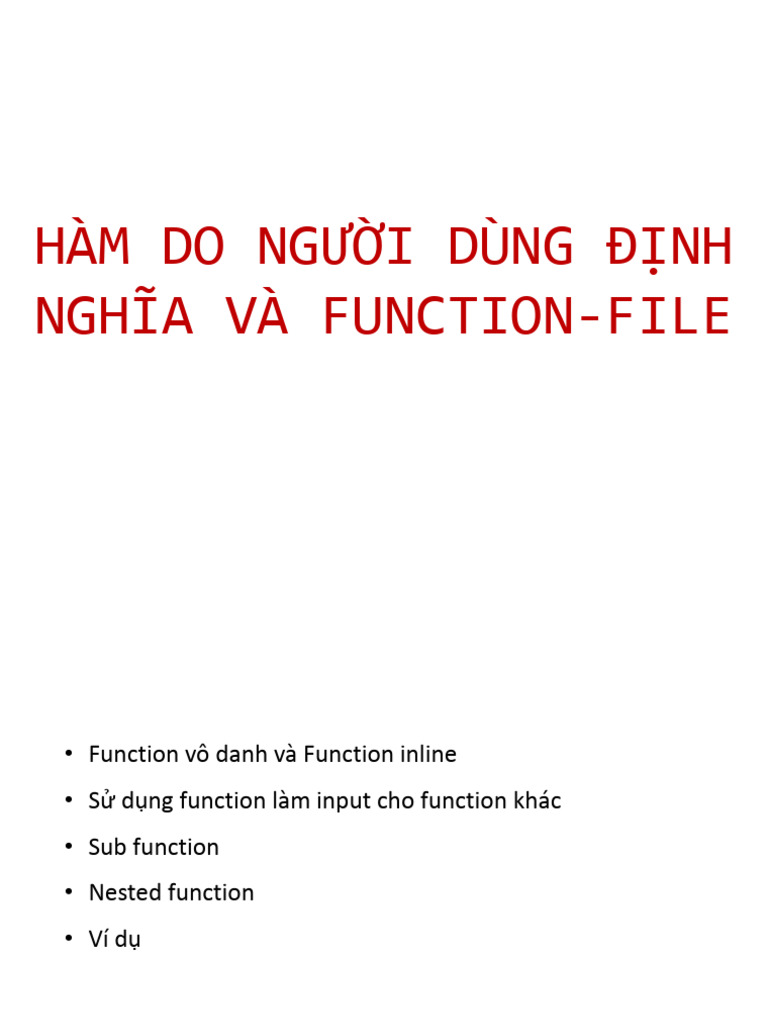 Chapter 8 Function File Part 2 Slides 2 Pdf
