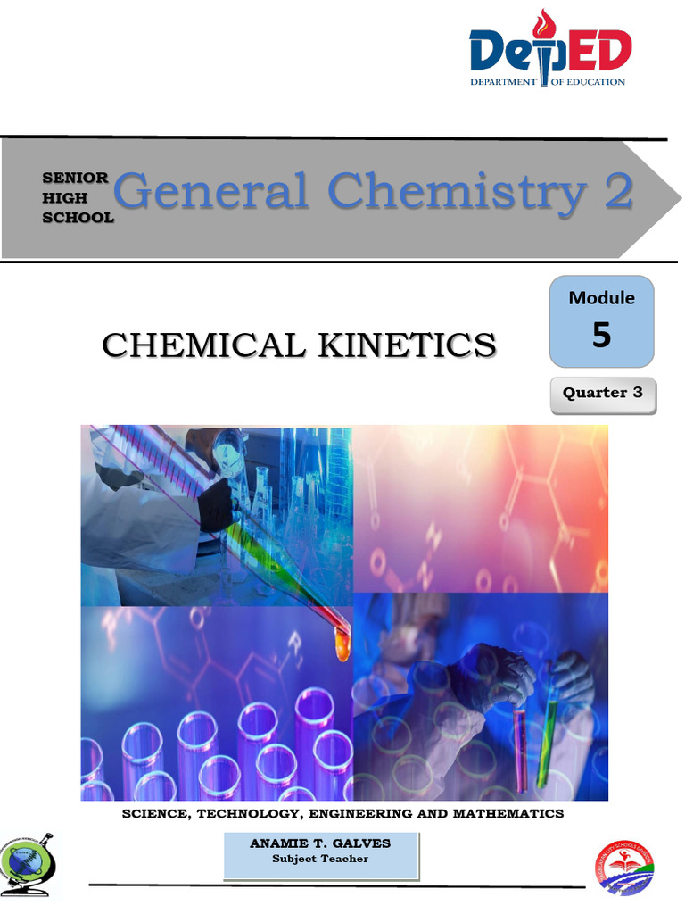 2nd Sem Q3 Module 5 Chemical Kinetics | PDF | Reaction Rate | Chemical ...