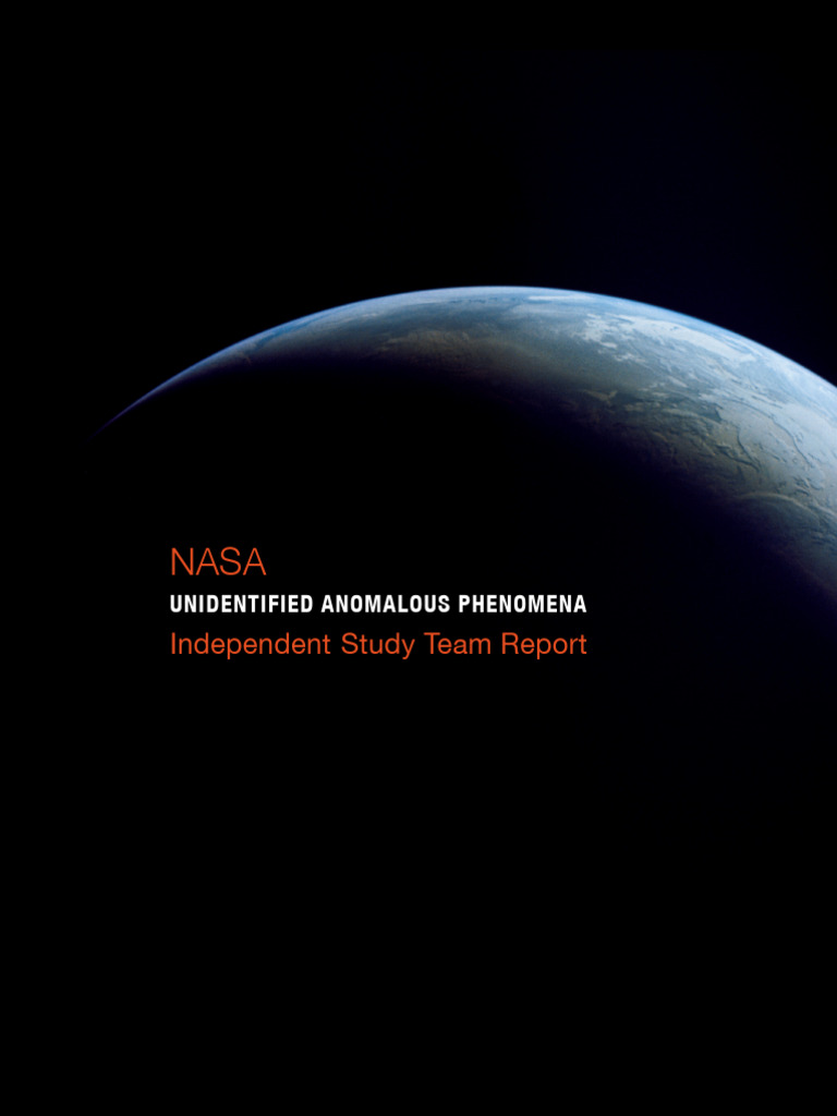 UAP Independent Study Team - Final Report | PDF | Nasa | Remote Sensing