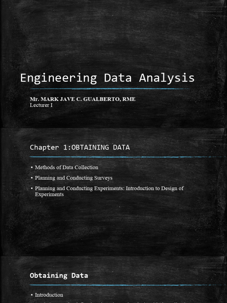 Engineering Data Collection Guide | PDF | Sampling (Statistics) | Survey Methodology