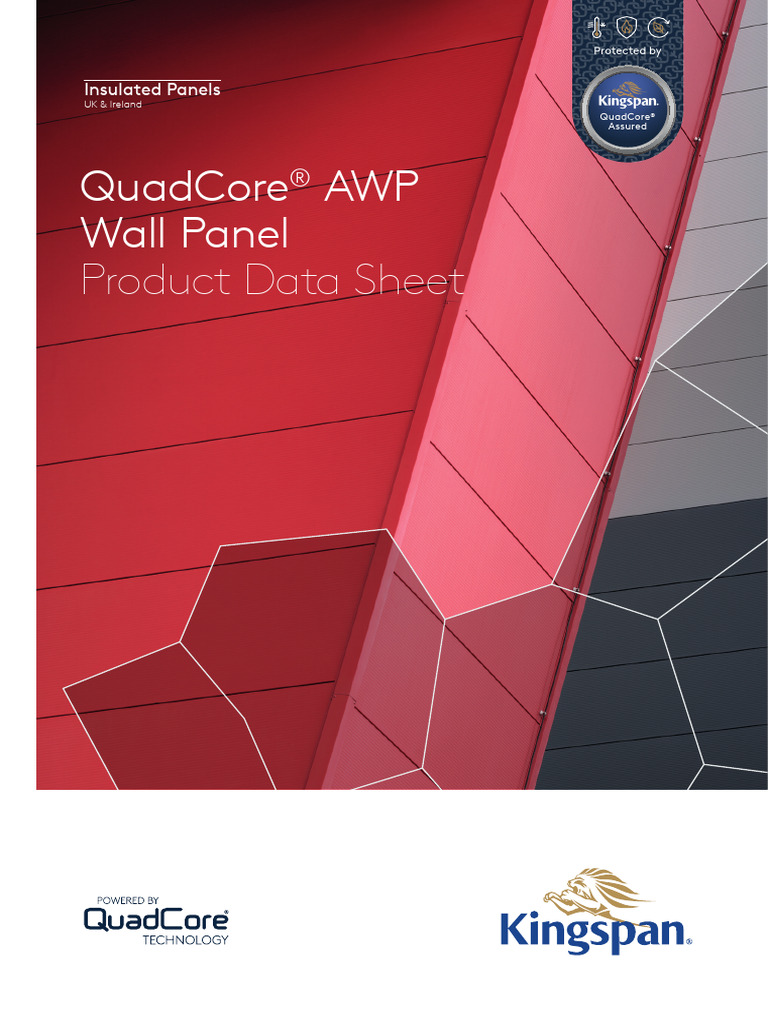 Kingspan Quadcore Awp Wall Panel Data Sheet en GB Ie | PDF ...