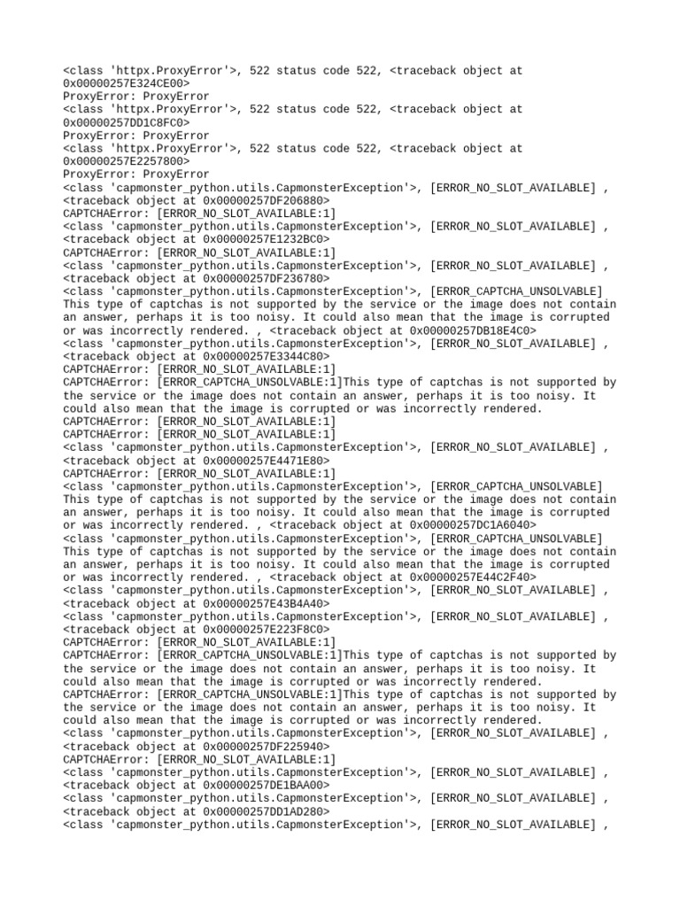 Error | PDF | Computing | Telecommunications Engineering