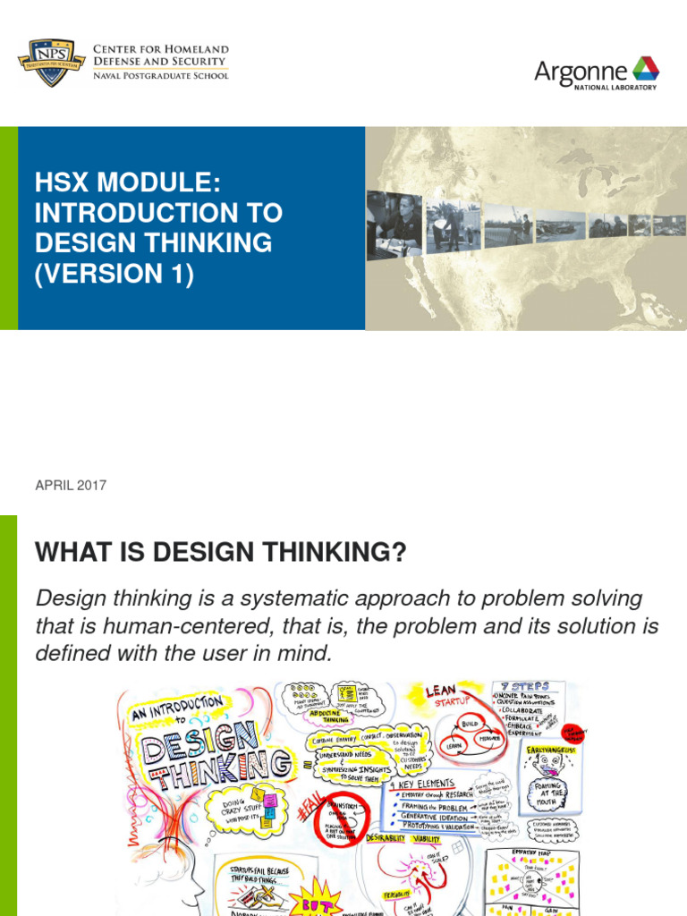 HSX Module - Design Thinking | PDF | Design Thinking | Thought