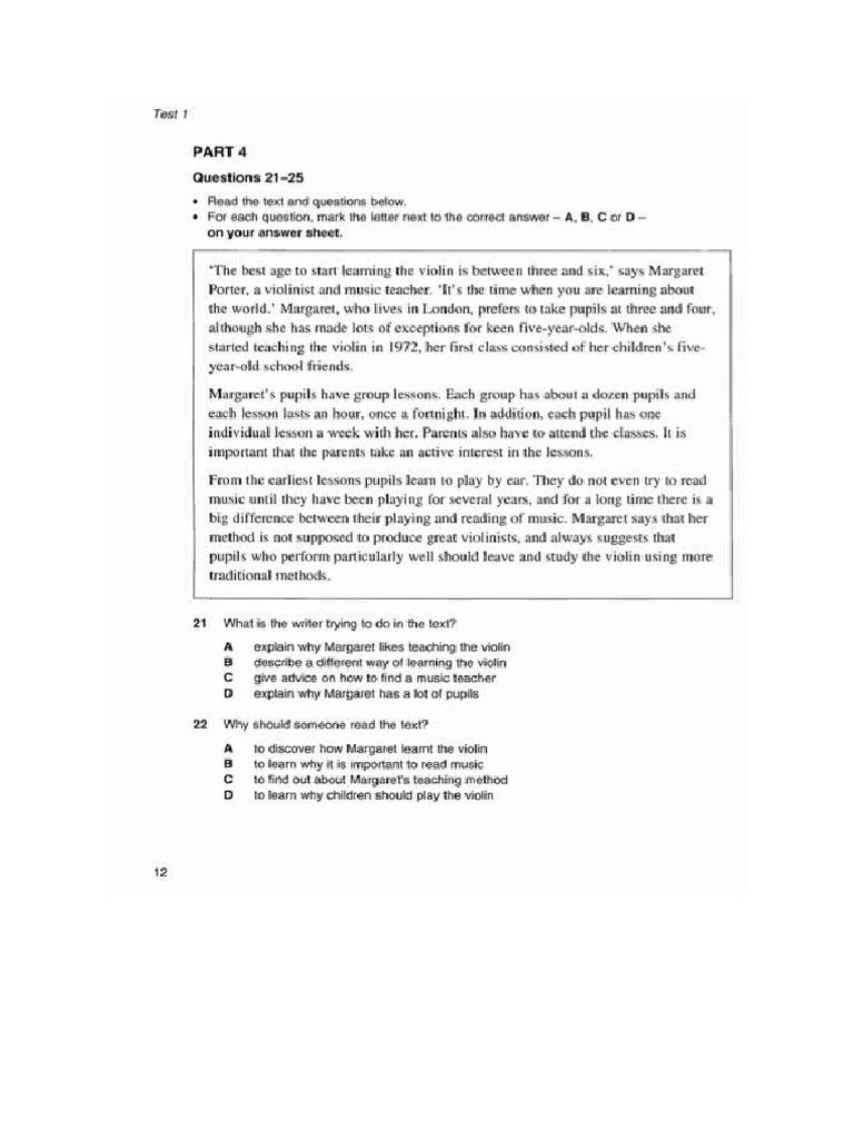 Part 4 - PET 3,4 | PDF