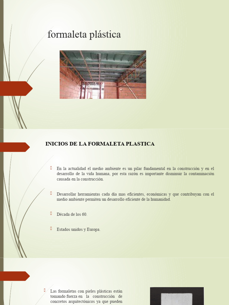 Formaleta Plastica | PDF