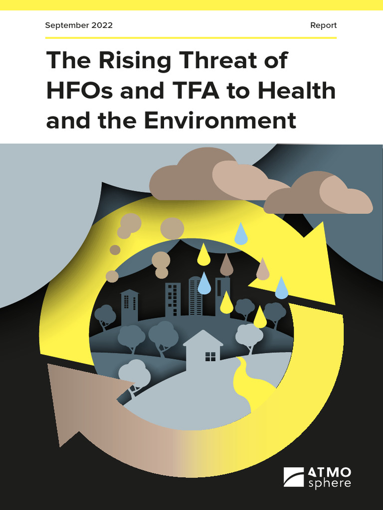 2022 Atmo Hfo Tfa Report | PDF | Chlorofluorocarbon | Ozone Depletion