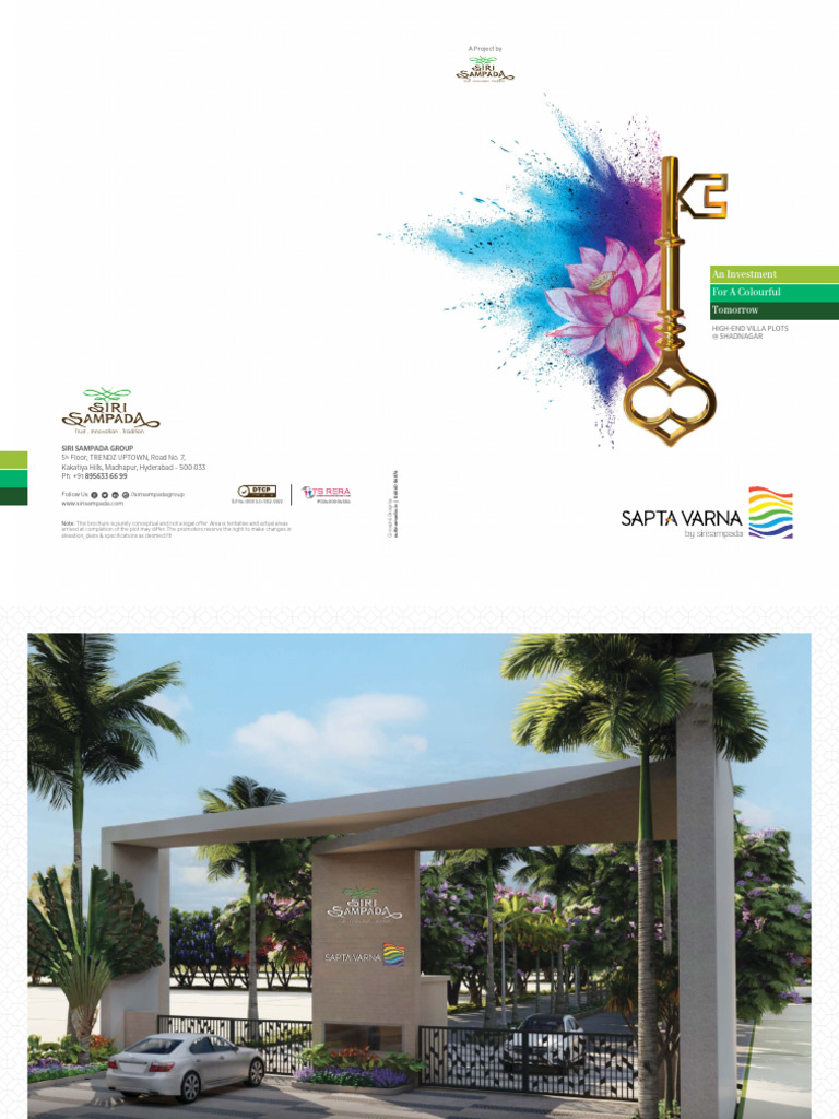 Sapta Varna Brochure | PDF