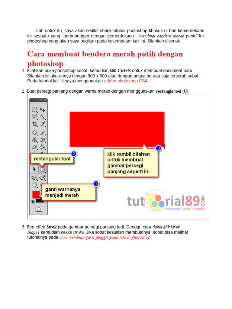 Cara Buat Bendera | PDF