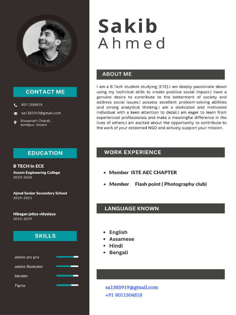 Sakib's CV | PDF