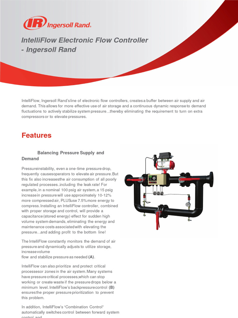IntelliFlow Electronic Flow Controller - Ingersoll Rand - en | PDF ...