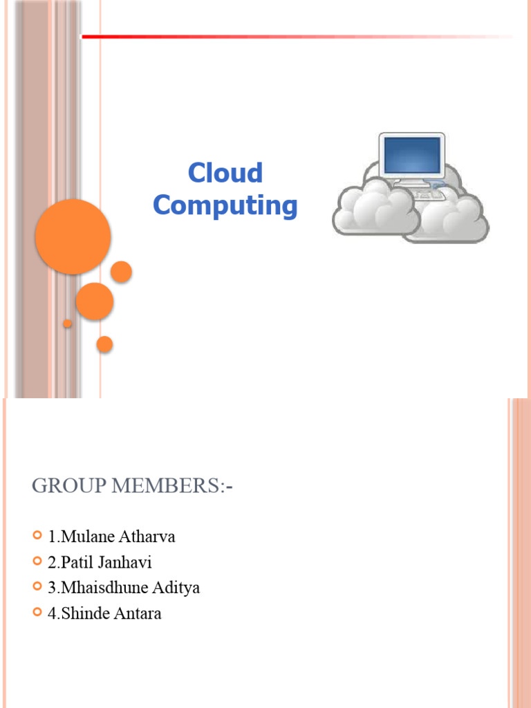 Overview of Cloud Computing Concepts | PDF | Cloud Computing | Computing