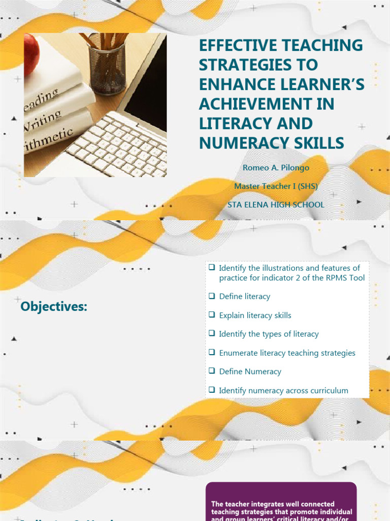 Lac Powerpoint Presentation For Literacy And Numeracy Skills Pdf