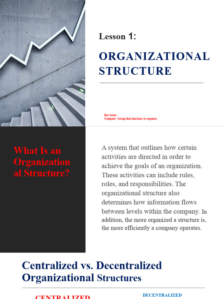 Lesson 1 Organizational Structure | PDF | Organizational Structure ... Lesson 1 Organizational Structure | PDF | Organizational Structure ...