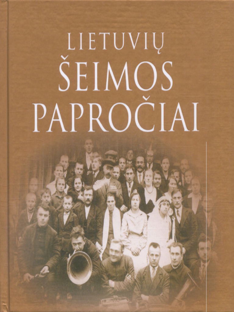 Arunas Vaicekauskas - Lietuviu Seimos Paprociai 2006 LT | PDF