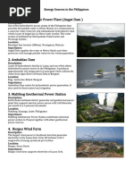 Major Dams in the Philippines Overview | PDF | Dam | Environment