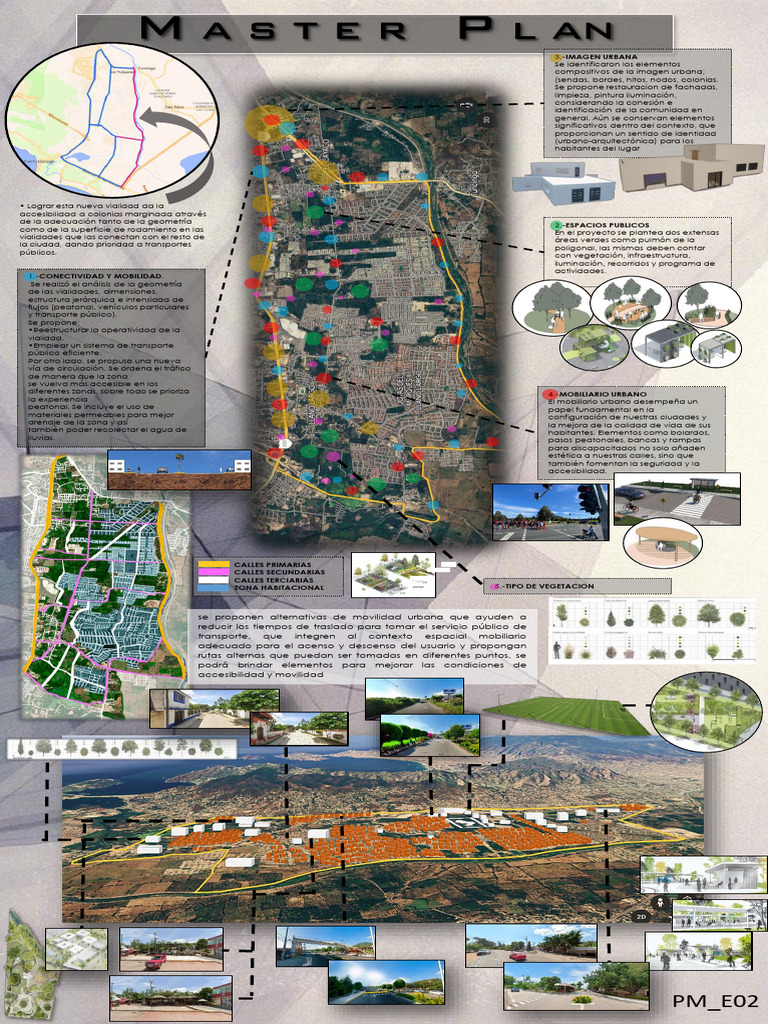 Masterplan Urbano para Movilidad y Espacios Públicos | PDF | Peatonal ...
