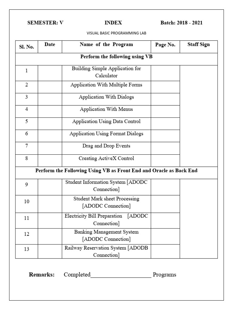 VB - Practical Programs | PDF | Computing | Software Development