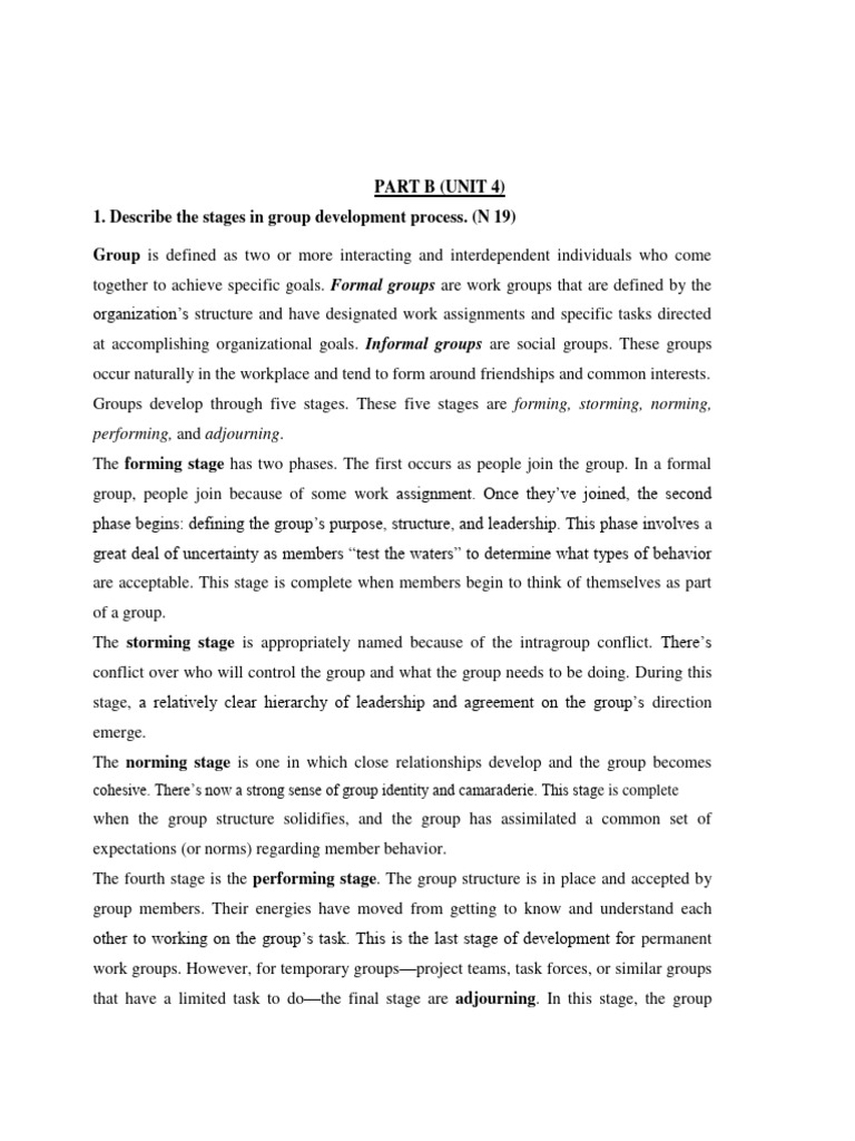 Univ Questions Solution (Unit 4) | PDF | Leadership | Motivational Univ Questions Solution (Unit 4) | PDF | Leadership | Motivational